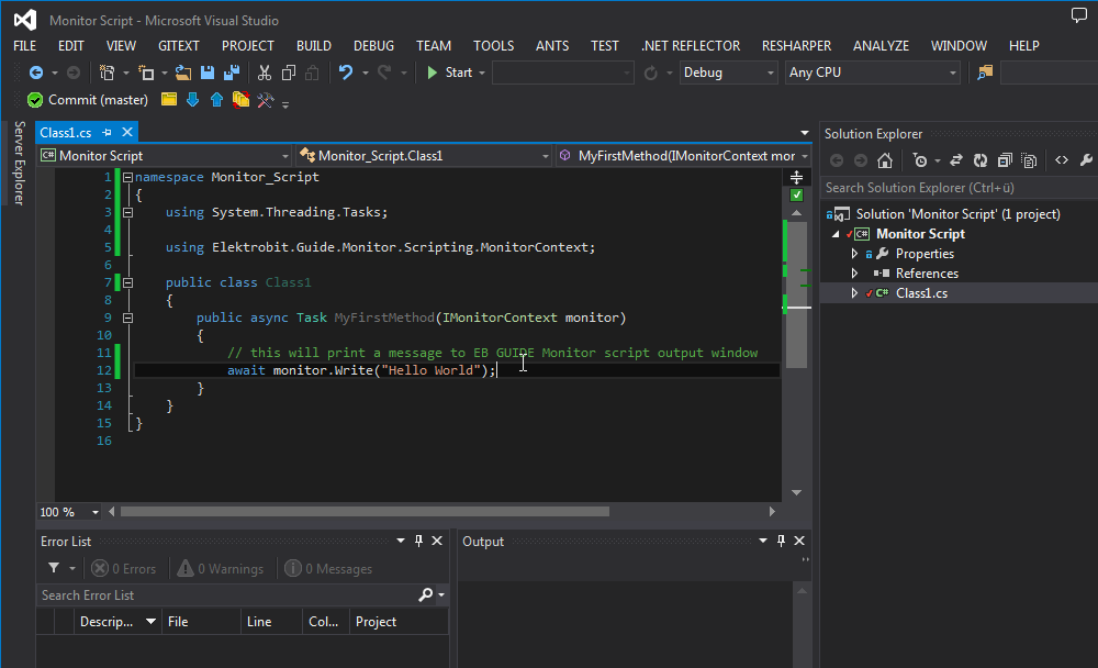 EB GUIDE Monitor Scripts – Top Tips and Tricks – Part II - Elektrobit