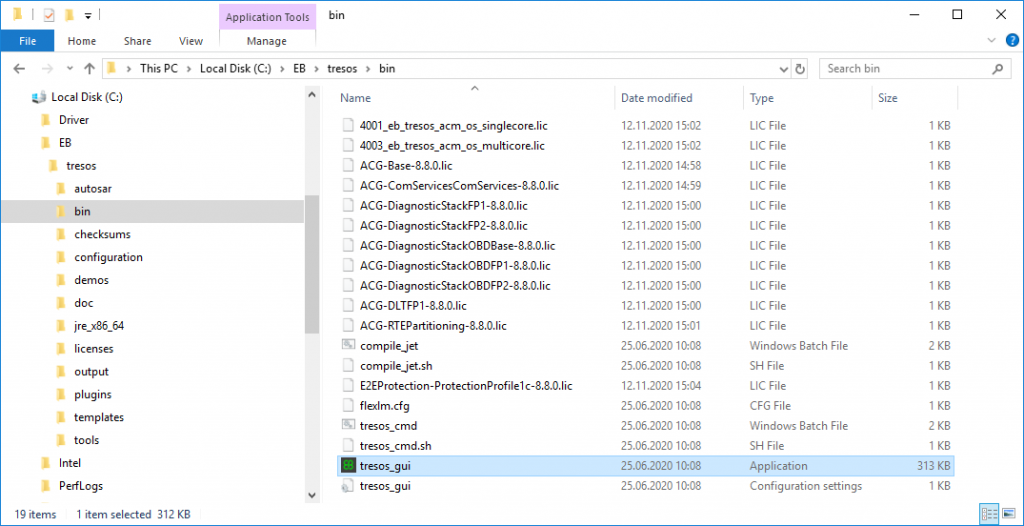 Working with EB tresos Studio – Elektrobit